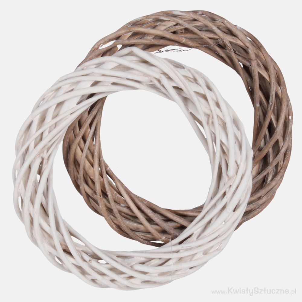 Wianek wiklinowy 15 cm Y454 - Wianki z Roślin Suszonych