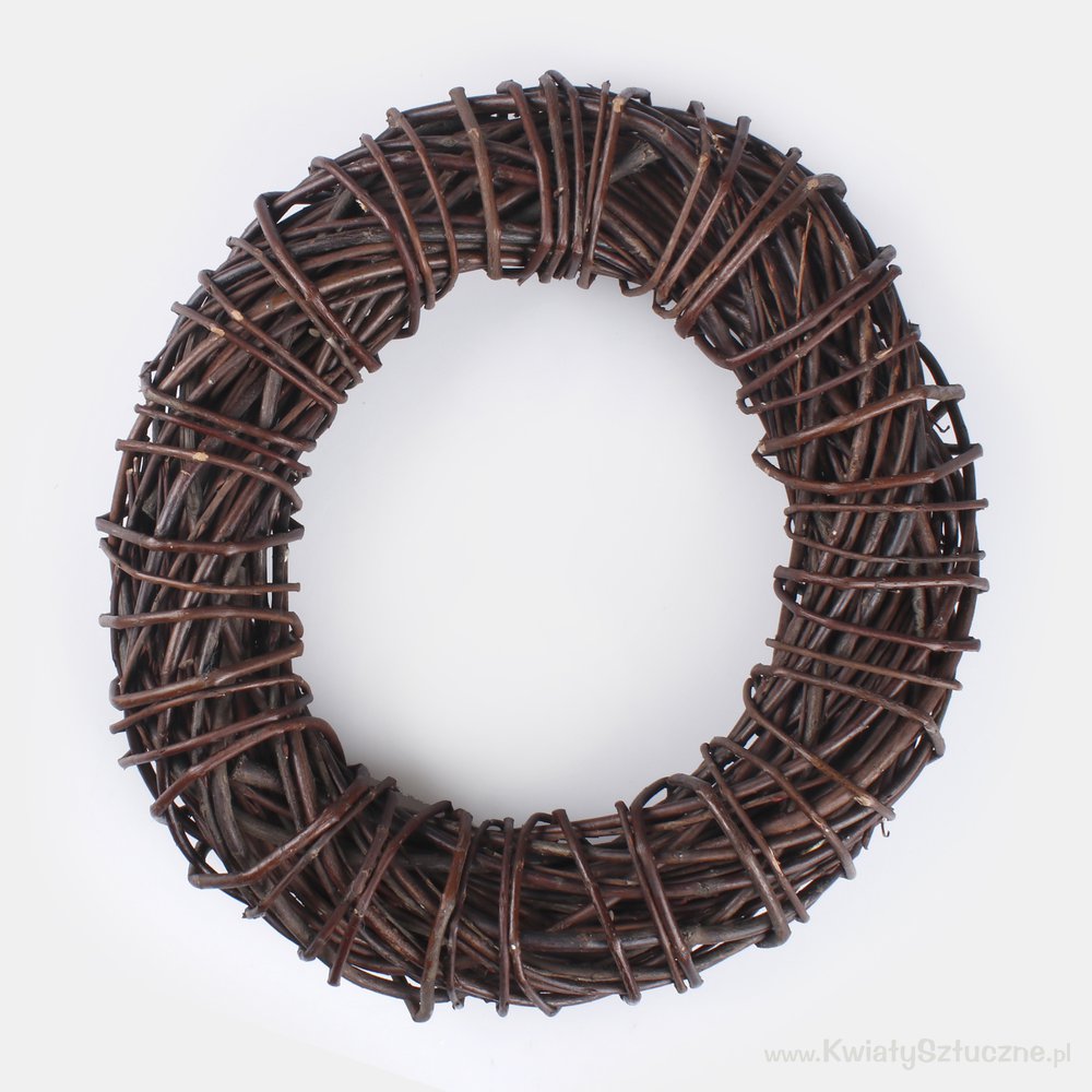 Wianek wiklinowy ciernisty 37 cm Y630G - Wianki i Ringi