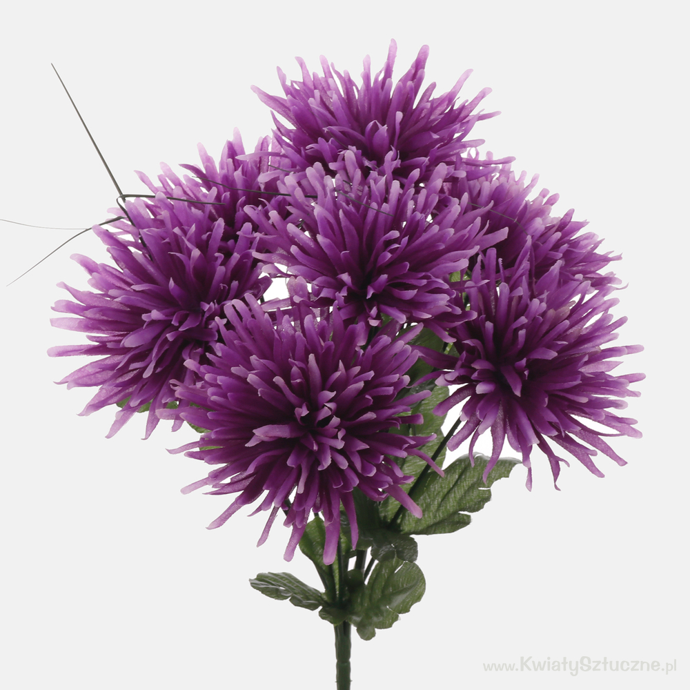 Chryzantema x 7 QA219 - Sztuczny Bukiet Chryzantemy