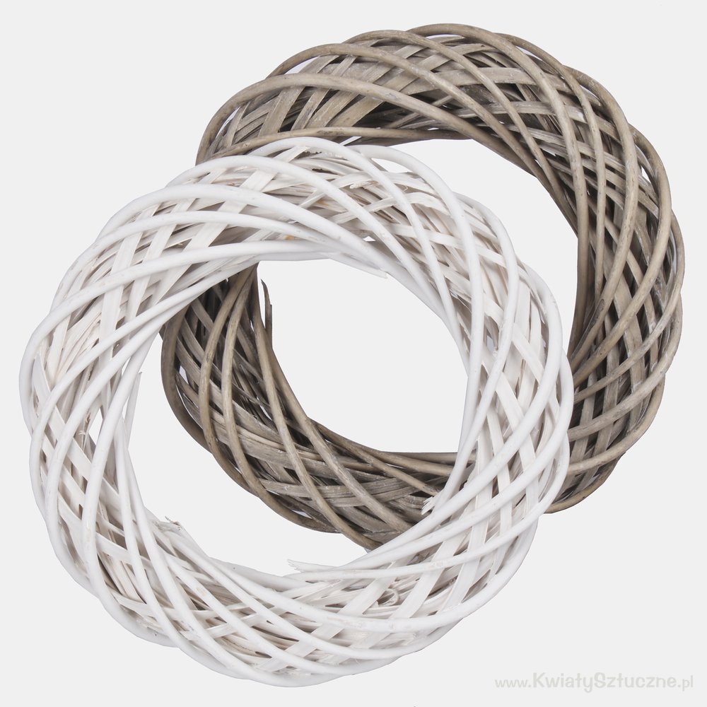 Wianek wiklinowy 30 cm Y457 - Wianki z Roślin Suszonych