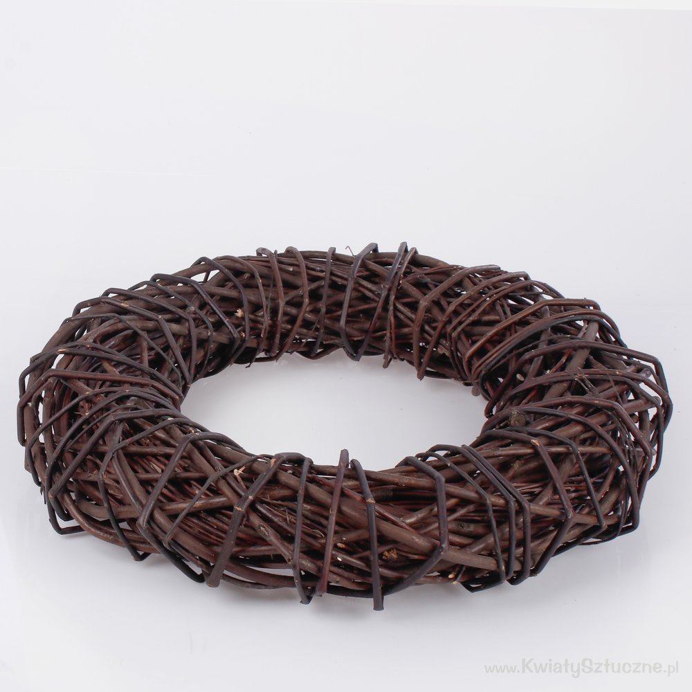 Wianek wiklinowy ciernisty 50 cm Y537G - Wianki z Roślin Suszonych
